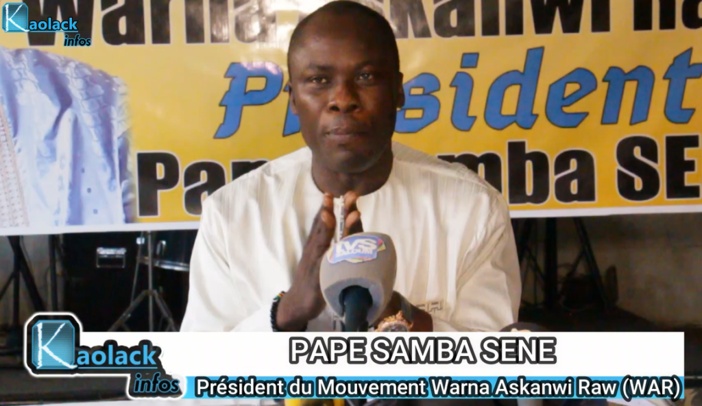Tension à la mairie de Kaolack, affaire Sonko-Mame Mbaye Niang: Pape ...