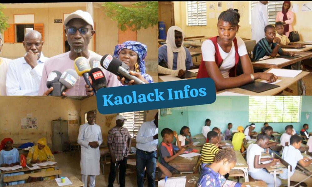 CFEE et entrée en sixième: L’ief de Kaolack commune salue le bon ...