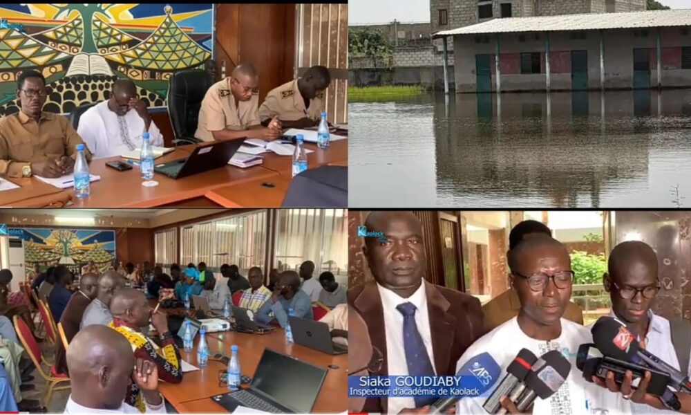Rentrée scolaire à Kaolack: 24 écoles inondées, l’IA annonce le pompage ...